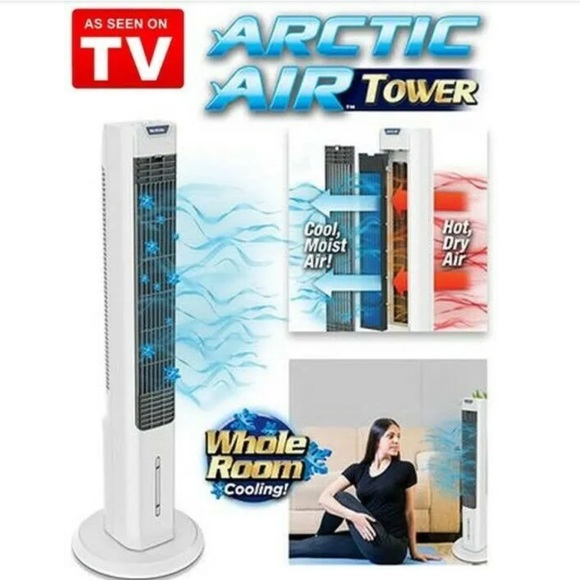 Ontel | Other | New Arctic Air Tower 2 Portable Evaporative Air 4 Speed ...